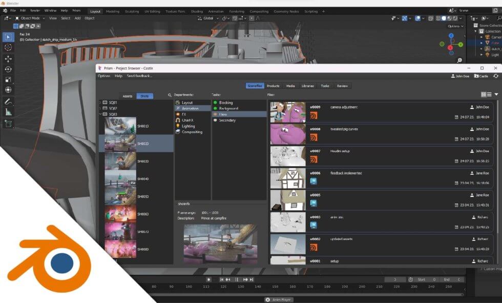 Prism Pipeline Animation And Vfx Pipeline